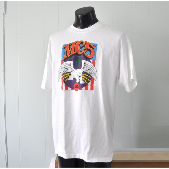 Vintage | Shirts | Mc5 Vintage Tshirt 99 Reissue Of 1969 Design | Poshmark